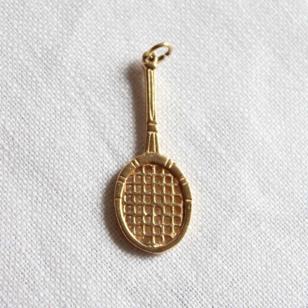 Tennis Racket Charm - Vintage – Phyllis + Rosie